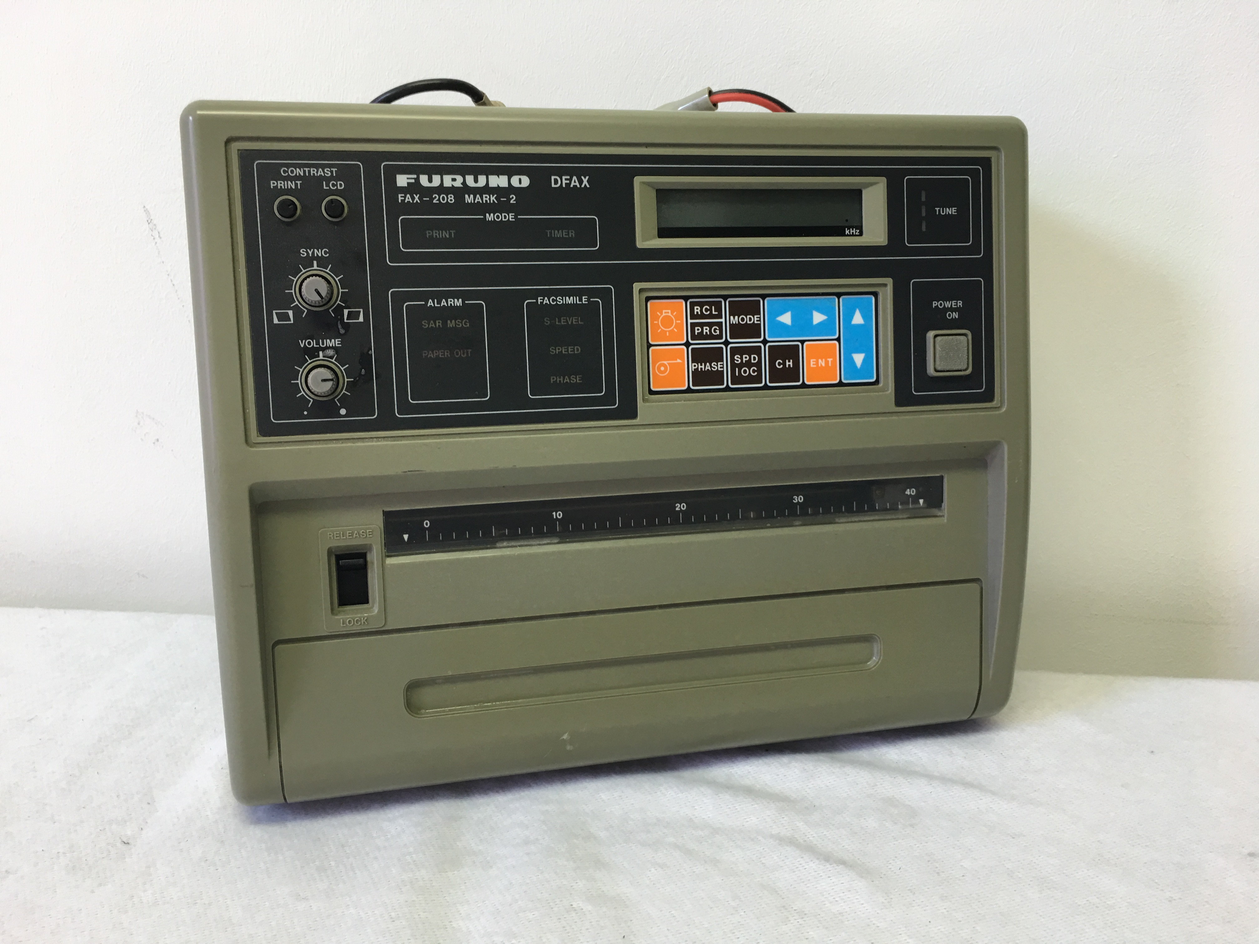 Furuno Weather Fax DFAX FAX-208 Mark-2 | NAVTEX | Skibselektro