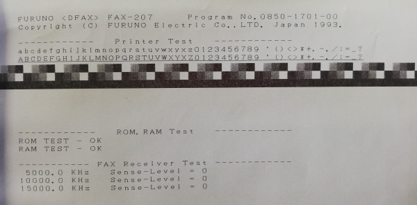 Furuno Facsimile FAX-207 | Skibselektro