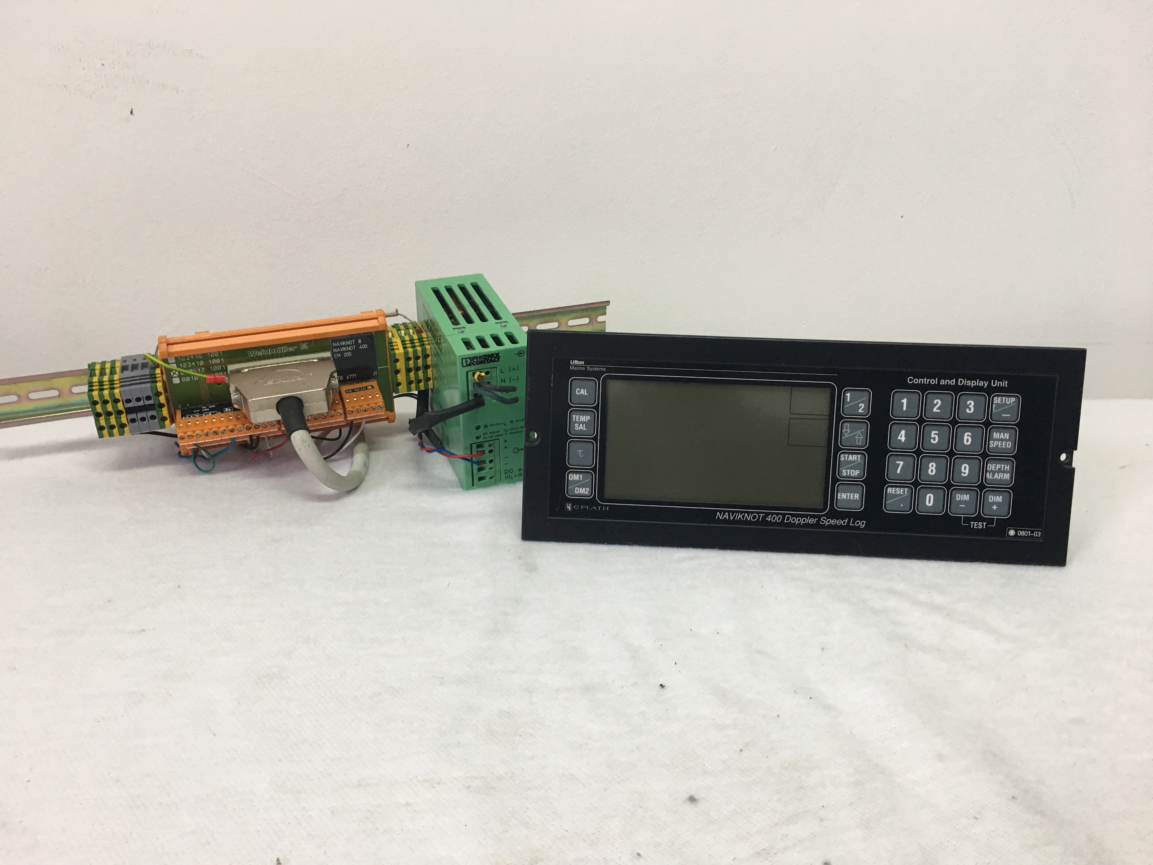 C.Plath Speedlog Naviknot 400 Display and Control Unit with Terminal ...