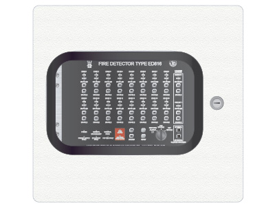 ABS Fire Detection System ED 816 | Alarm Monitoring | Skibselektro