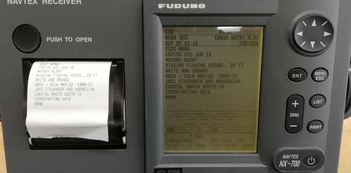 Furuno Navtex Receiver NX-700 | Skibselektro